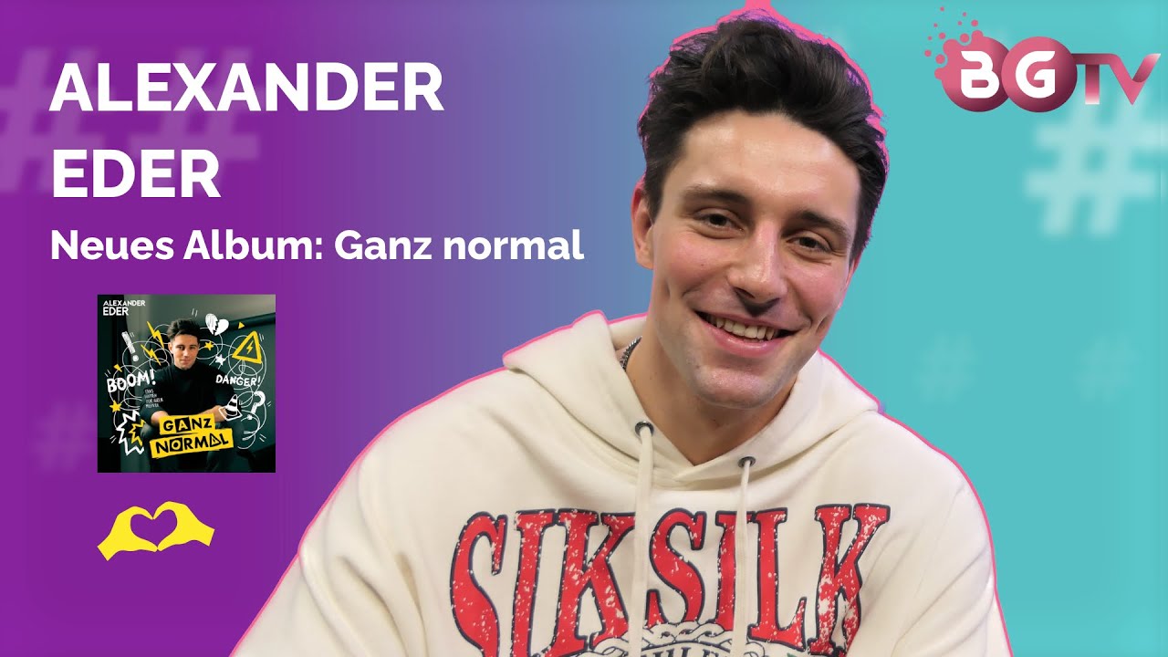 ALEXANDER EDER - Neues Album "Ganz Normal" - Interview | Bubble Gum TV